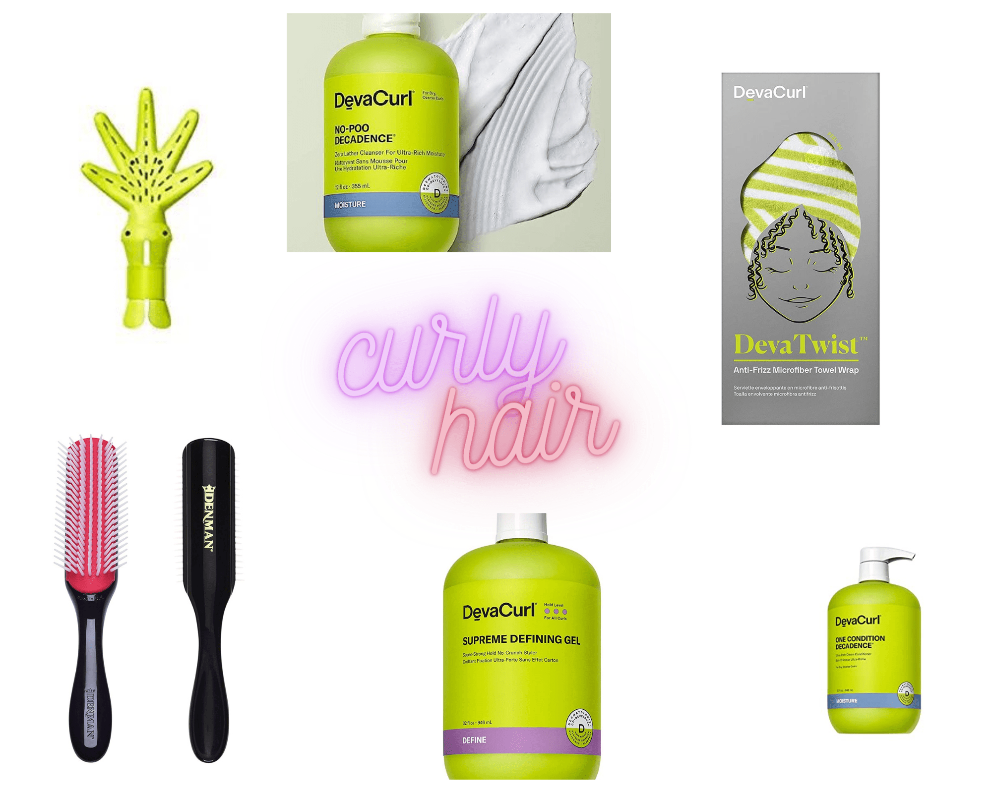 Curly Hair Must-Haves by my favorite brand: DevaCurl - Love Middle Life